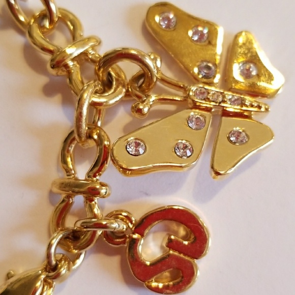 Jewelry | Vintage Gold Color Charm Bracelet | Poshmark